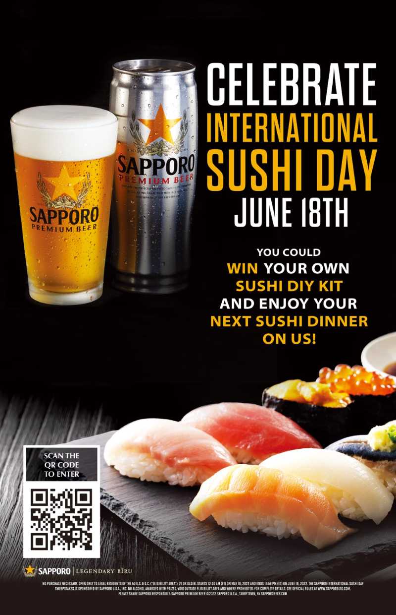 「International Sushi Day」キャンペーン実施中 -Sapporo USA- | BaySpo
