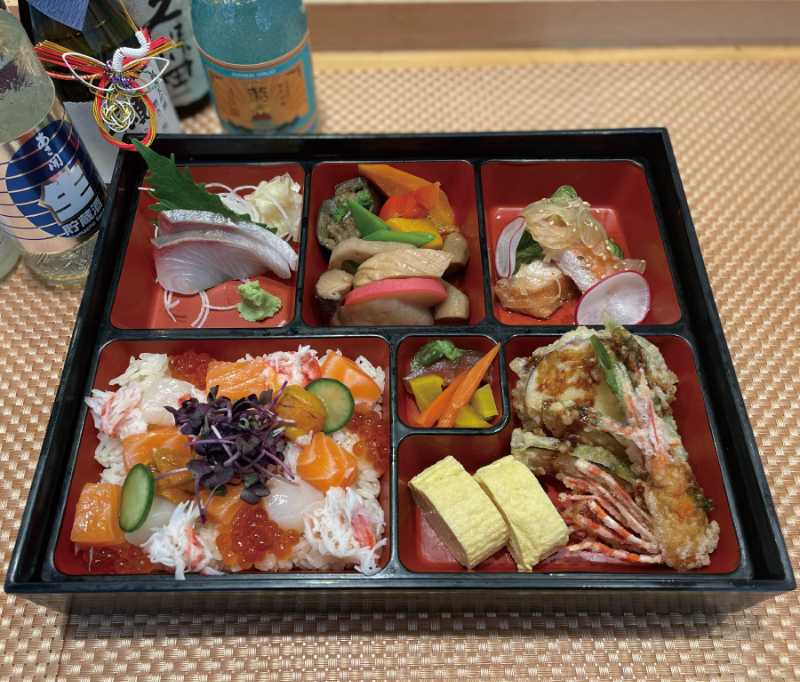 見た目鮮やか、味も確かなぜいたく御膳 -Sanraku Sutter 店- | BaySpo