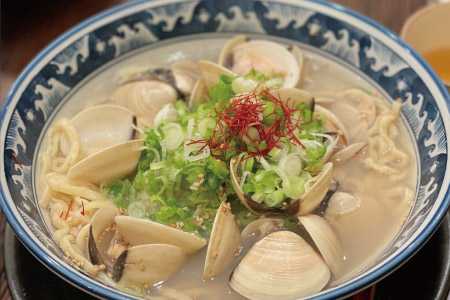 はまぐりラーメン $20.00 ひのでや -SF Japantown- | BaySpo