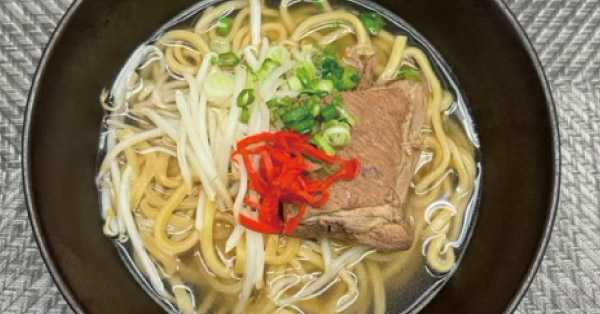 沖縄そば $14.99 らふ亭 - Laugh Tei Izakaya - | BaySpo