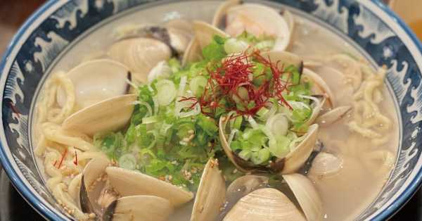 はまぐりラーメン $20.50 ひのでや - Union Square店 - | BaySpo